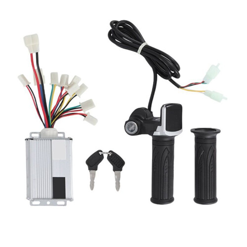 36V 1000W Scooter EléTrica Controlador Escovado Motor + Acelerador ...