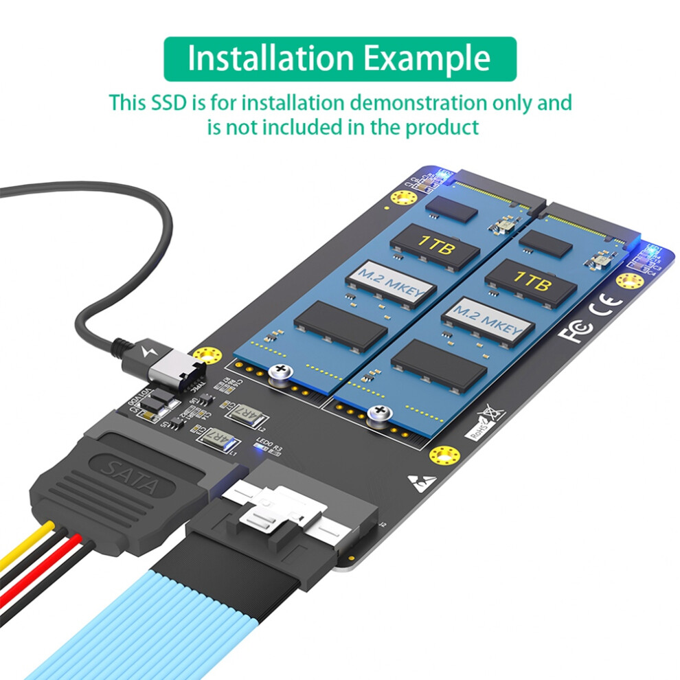 Dual 2X M.2 NVME SSD auf SFF-8654 8X Adapter (PCIe-Bifurcation ...