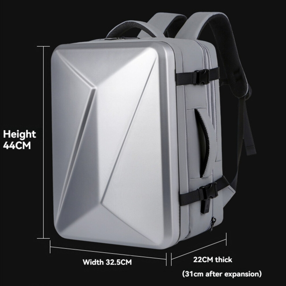 Hard Shell Laptop Backpack Expandable Waterproof Anti Theft Computer G ...