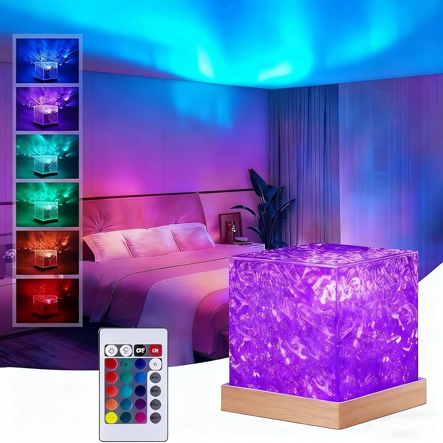 Magická polární záře pro váš pokoj, Magická polární záře, Noční ...