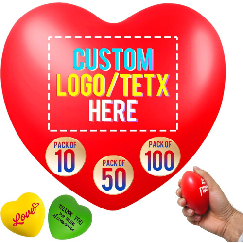Balles anti-stress personnalisées avec logo et texte - Cadeaux en gros ...
