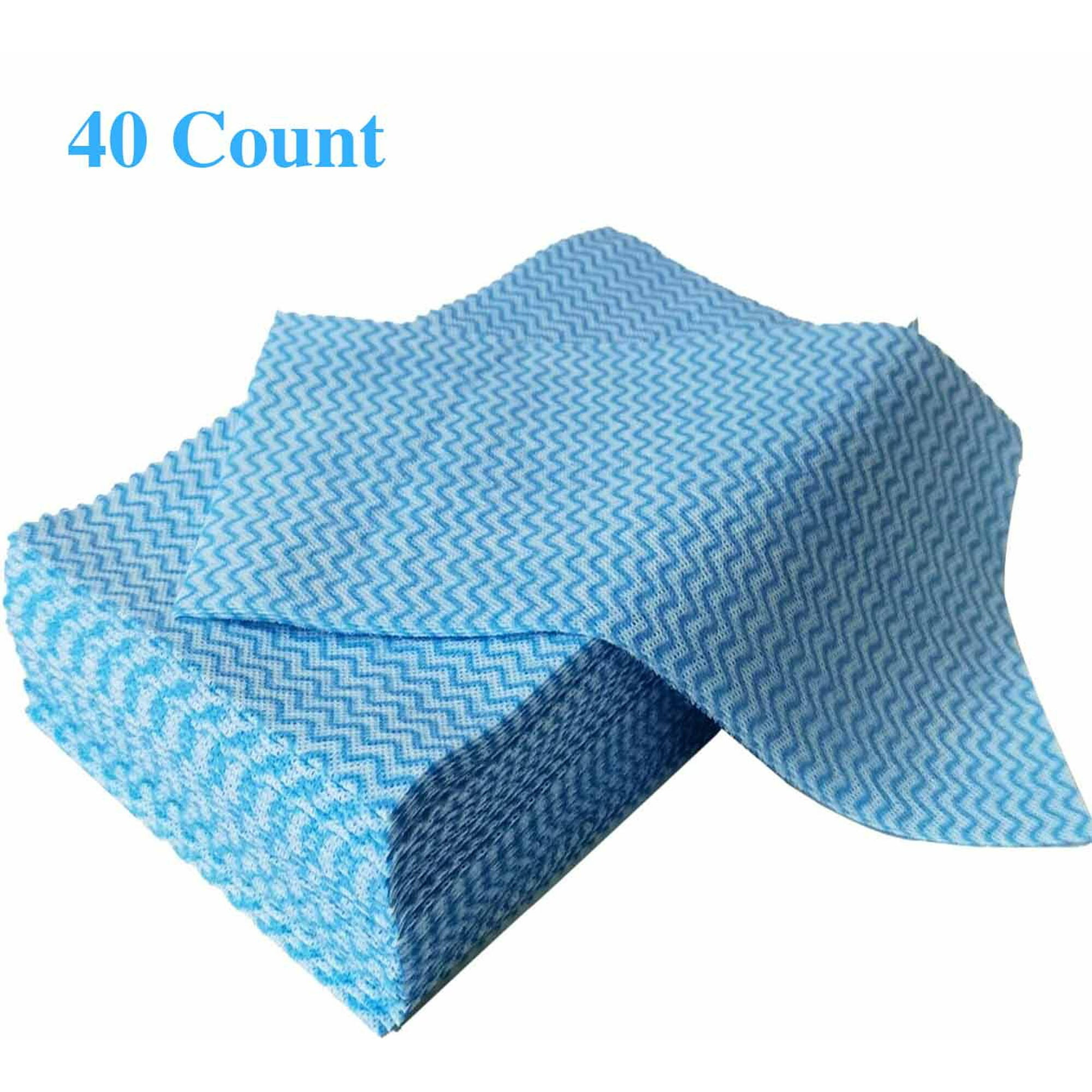 Lingettes nettoyantes lavables multi-usages en tissu, serviettes de ...