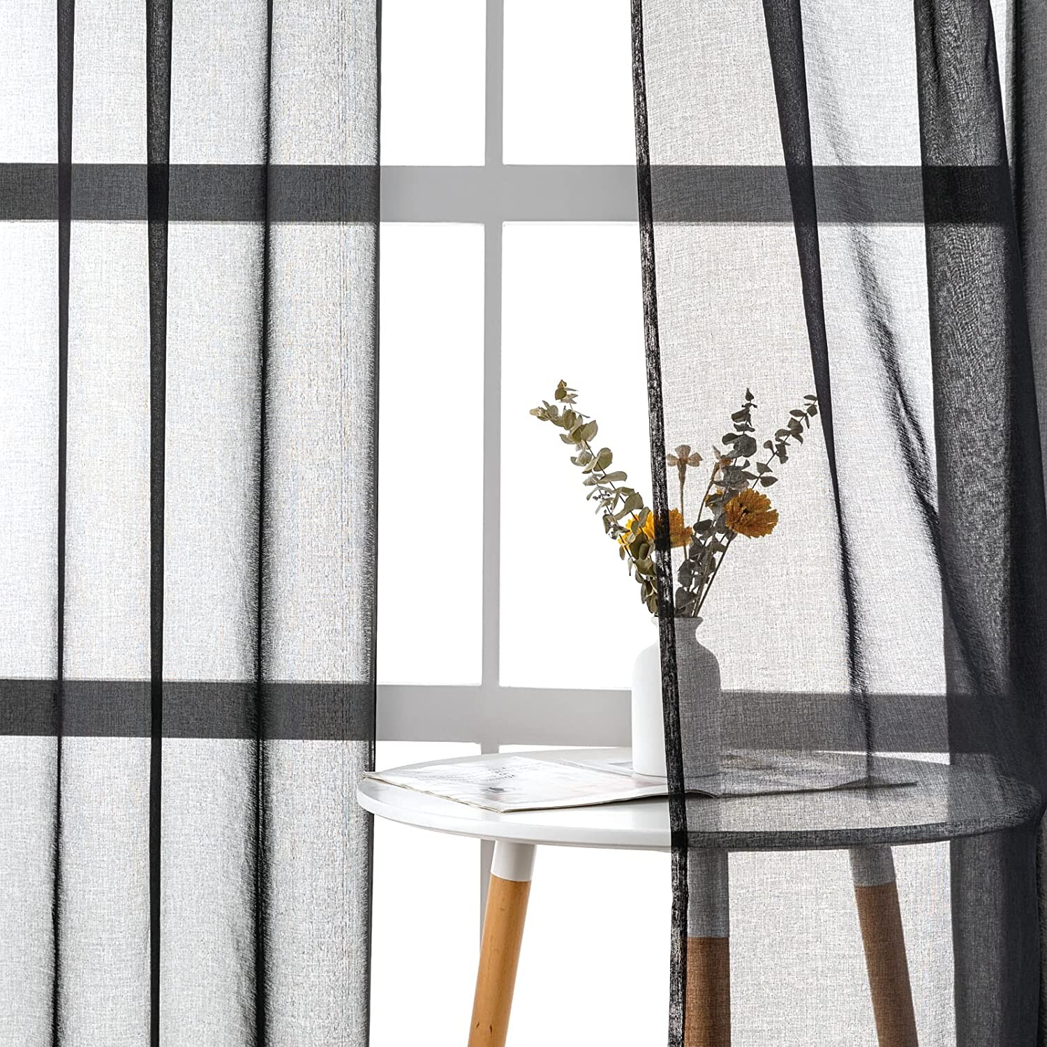 Modern Lighting Solution, Sleek Black Post Lamp With Metal Shade For ...