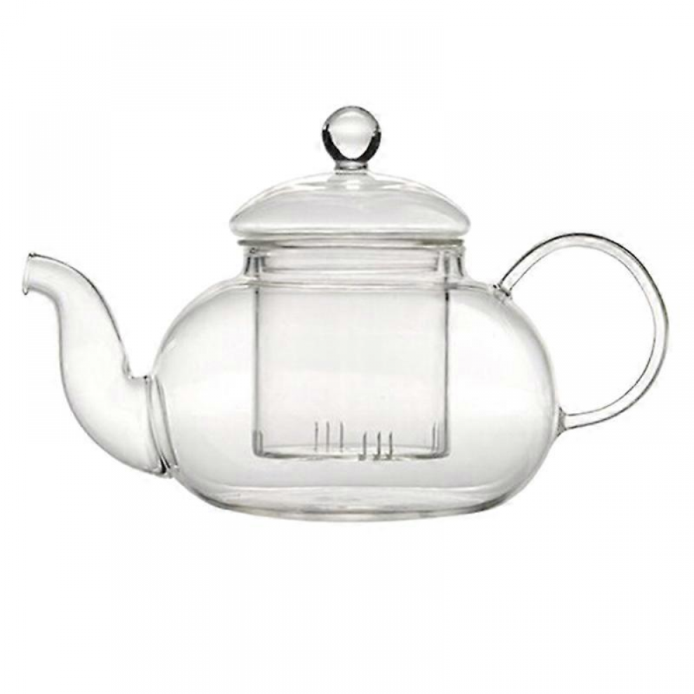 Heat-Resistant Glass Teapot Filter Tea Set Six-Person Pot Borosilicate ...