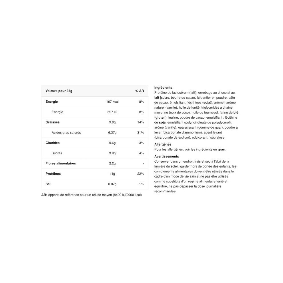 Barres protéinées Victory Endurance - Recovery Bar 32% Protein ...