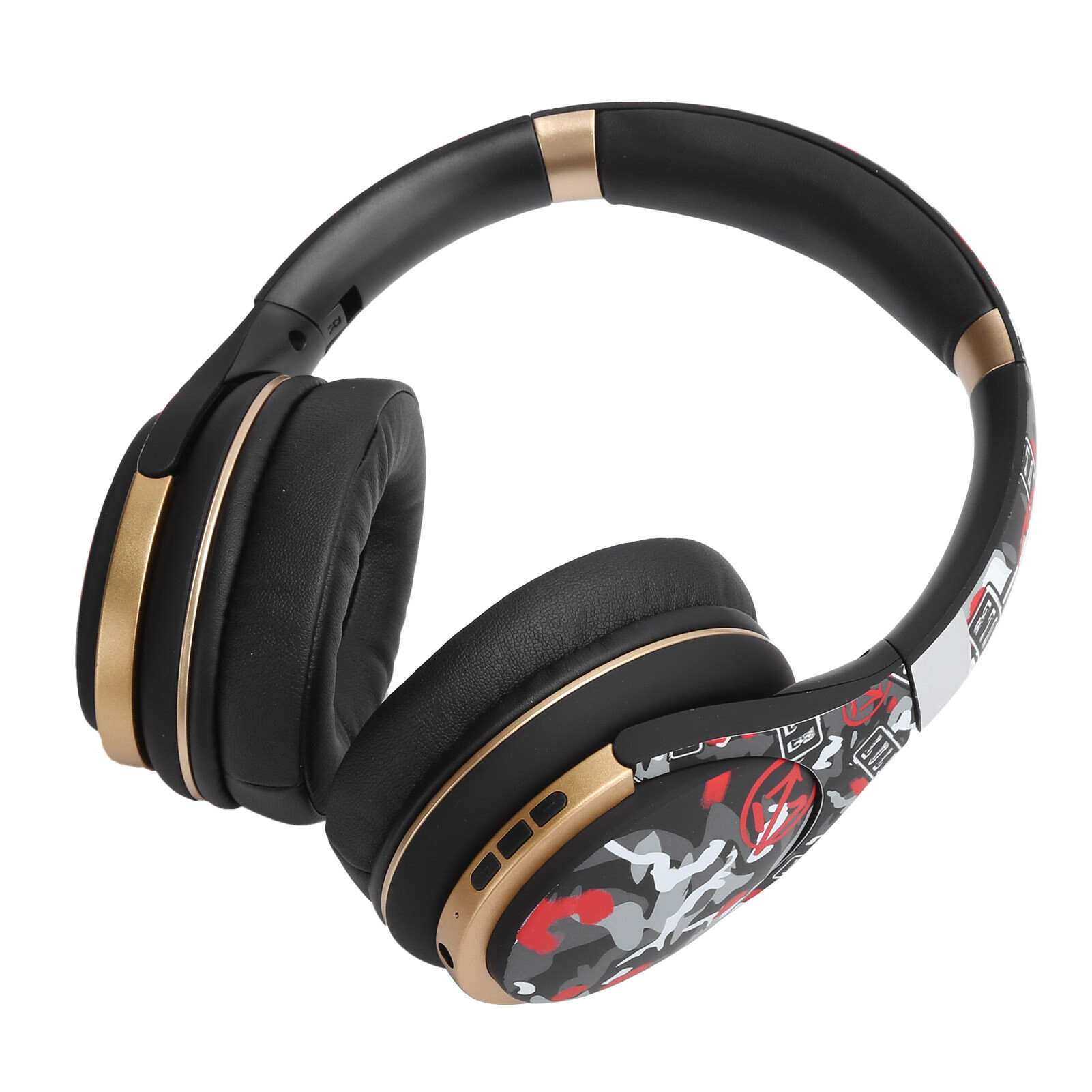 Casque sans fil Bluetooth supra-auriculaire avec micro intégré, son ...