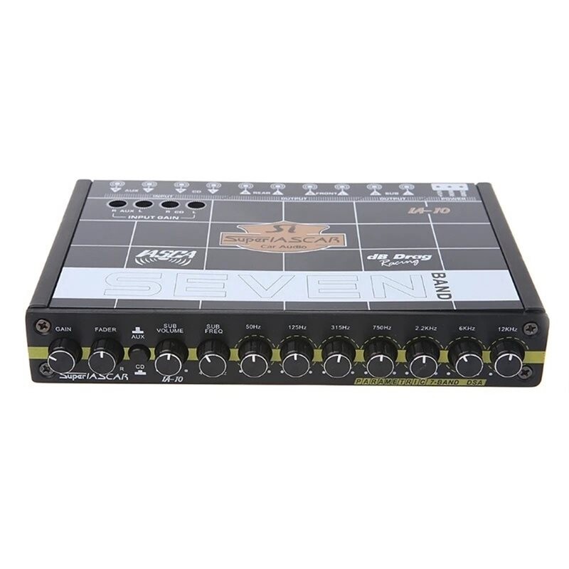 Car Audio 7 Band Equalizer Car Amplifier EQ Equalizer Class Fever Audio ...