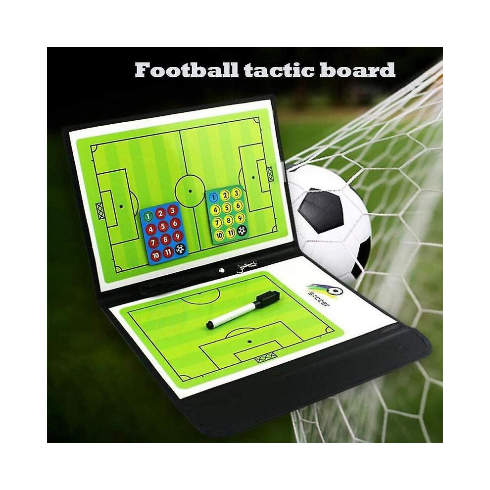 Football Coaching Board Coaches Clipboard Tactical Magnetic Board Kit ...
