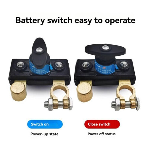 Car Battery Disconnect Isolator Cut Off Switch 12V 24V Universal ...