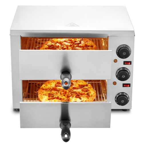 Forno de Pizza - DUOKU - FY-P0-2 - 12 Polegadas - 1700 W - Temperatura ...