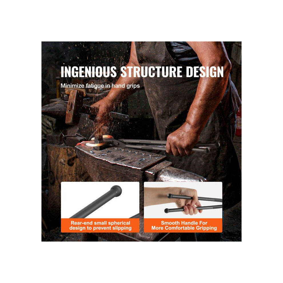 Ensemble de Pinces de Forgeron-Duoku-18 pouces 4 Pièces-Embout en V ...