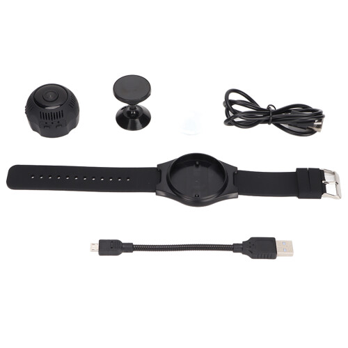 Caméra de sécurité compacte 1080p HD Mini caméra de surveillance avec ...