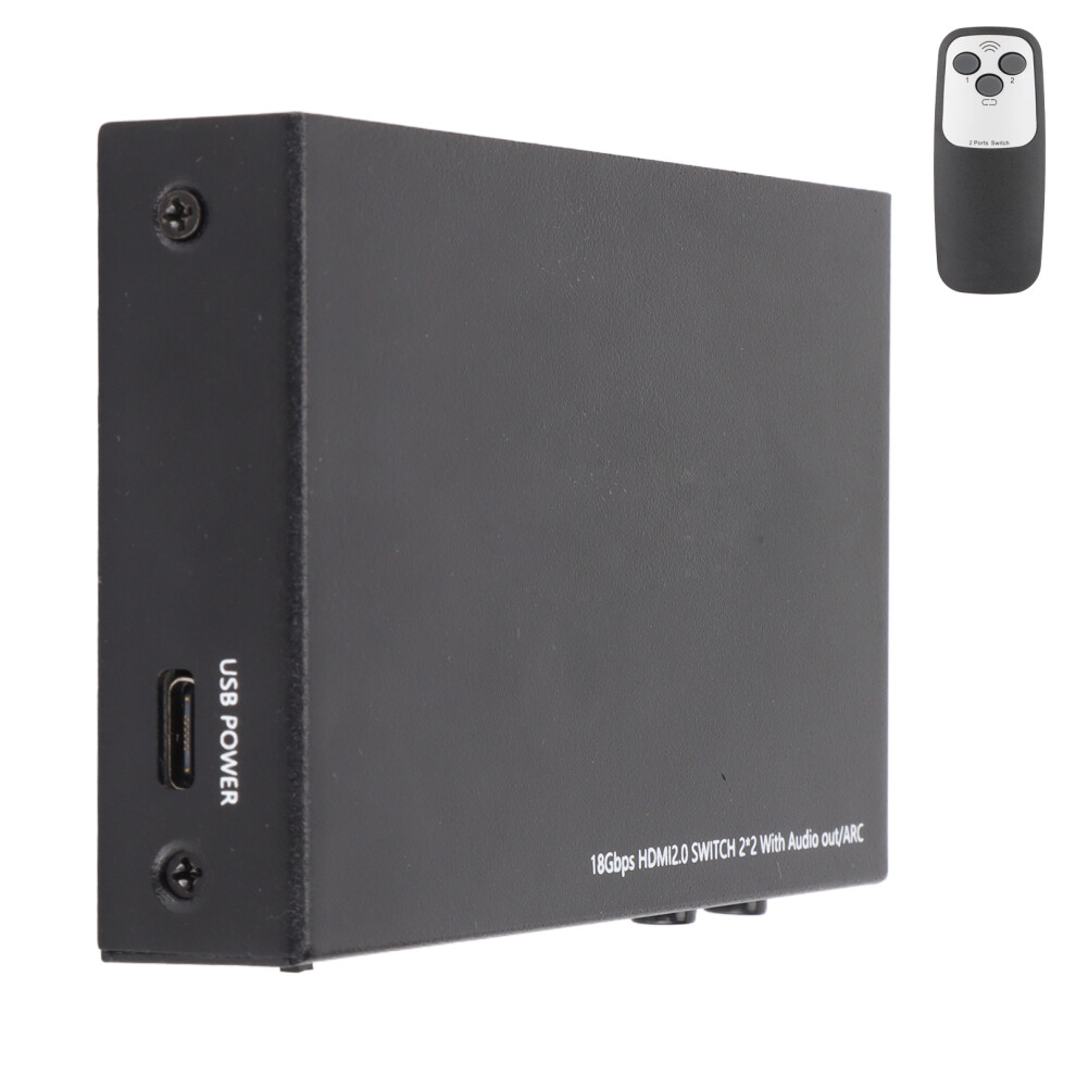 Digitale optische uitgang HDMI-audio-extractor 4K HD coaxiale converter ...