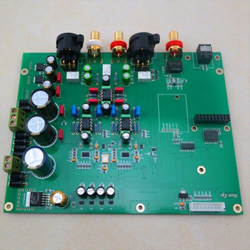 Dual ES9038q2m Decoder HiFi Coaxial PCM384k DSD128 Kit with TFT Screen ...