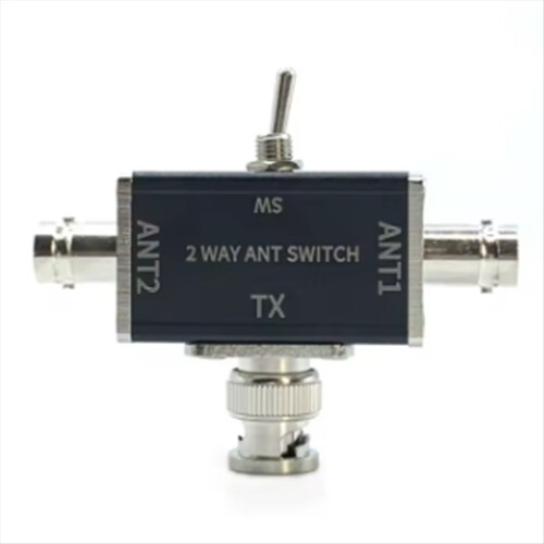 2-Way Manual Coaxial Antenna Switch - 1 Input & 2 Outputs, Rotary ...