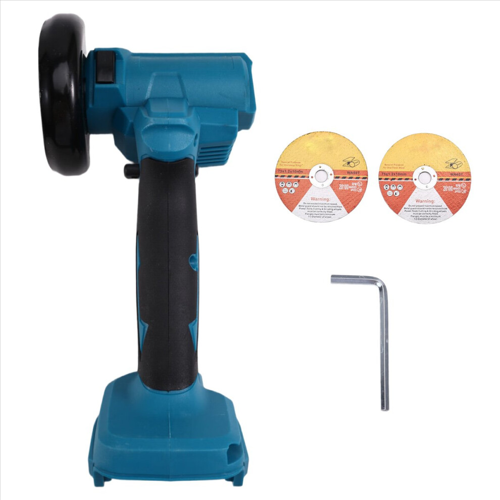 Mini Angle Grinder 3 Inch Cordless Polishing Machine Cutting Grinder+2 ...
