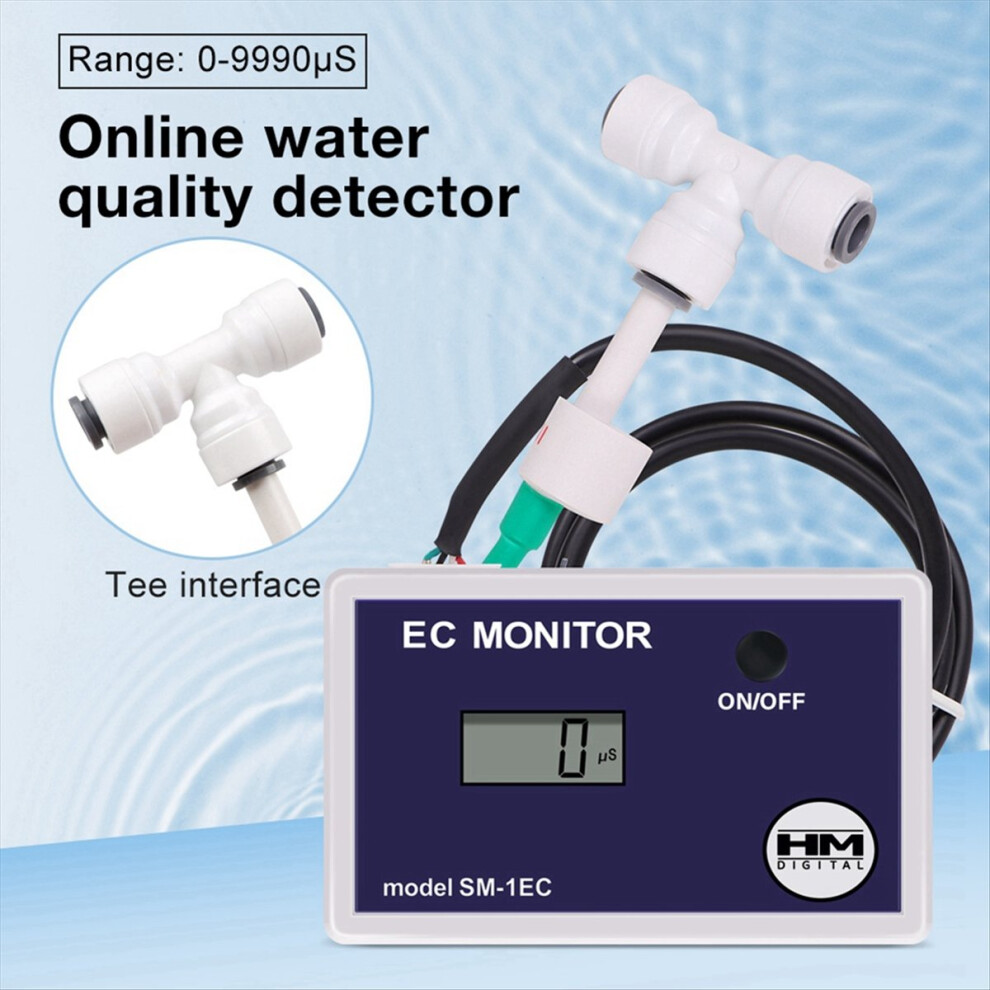 Water Quality Meter Digital TDS Single Circuit Inlet Outlet Water ...