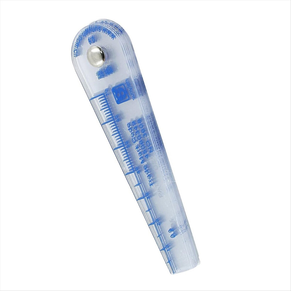 Calibrador de folga de plástico 0,05-1 mm, ferramenta de medição de ...