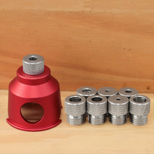 8 Steel Drill Bushings Vertical Drill Guide Pocket Hole with 3-10mm ...