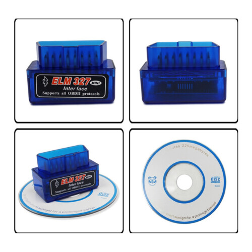 Ensemble de 5 mini scanners de diagnostic automobile OBD2 Bluetooth V2 ...
