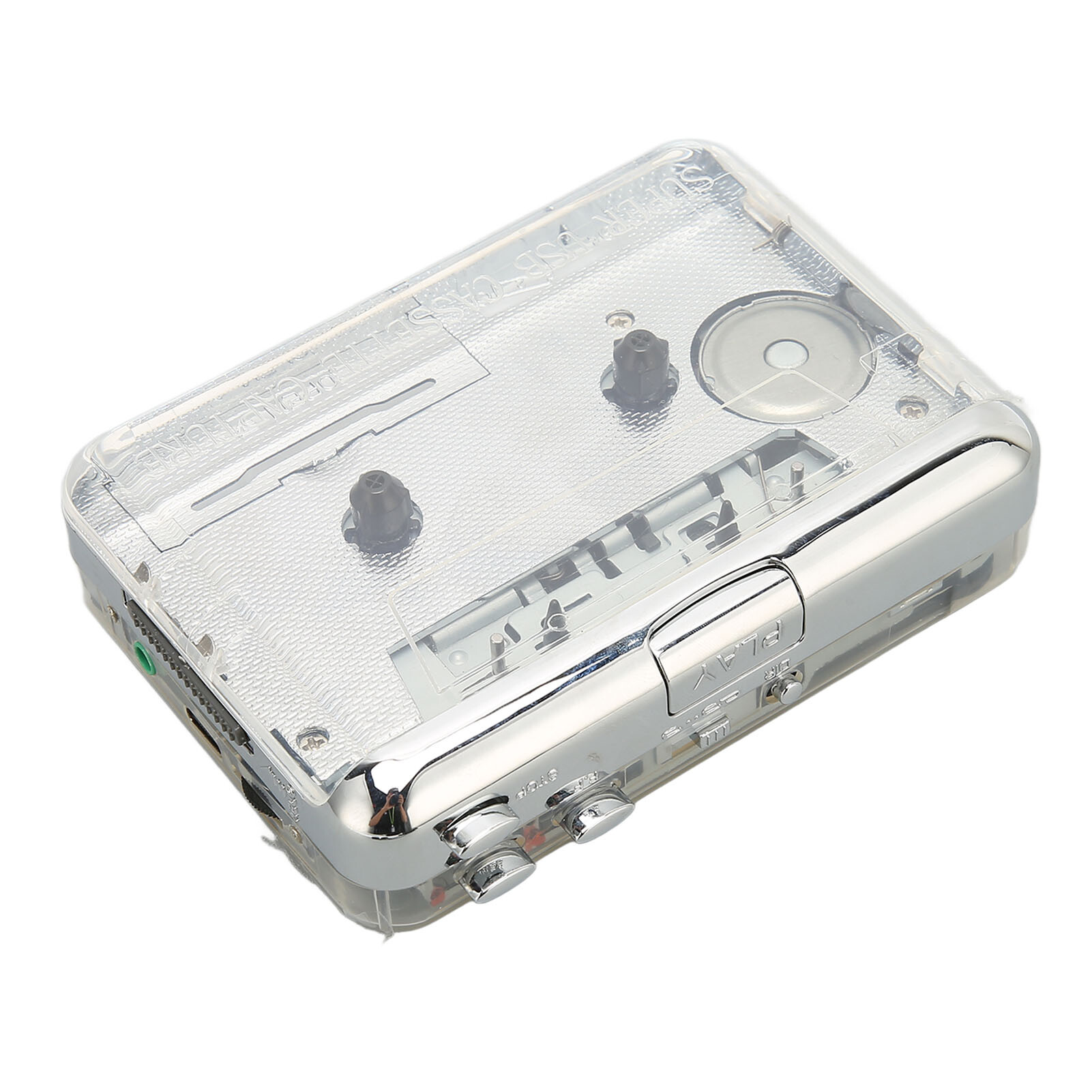 Vintage Style Cassette To Mp3 Converter,Plug And Play Portable Cassette ...