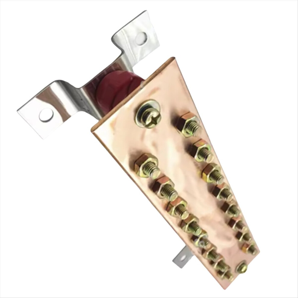 5x50x300mm Tinned Copper Grounding Busbar Equipotential Battery Link ...