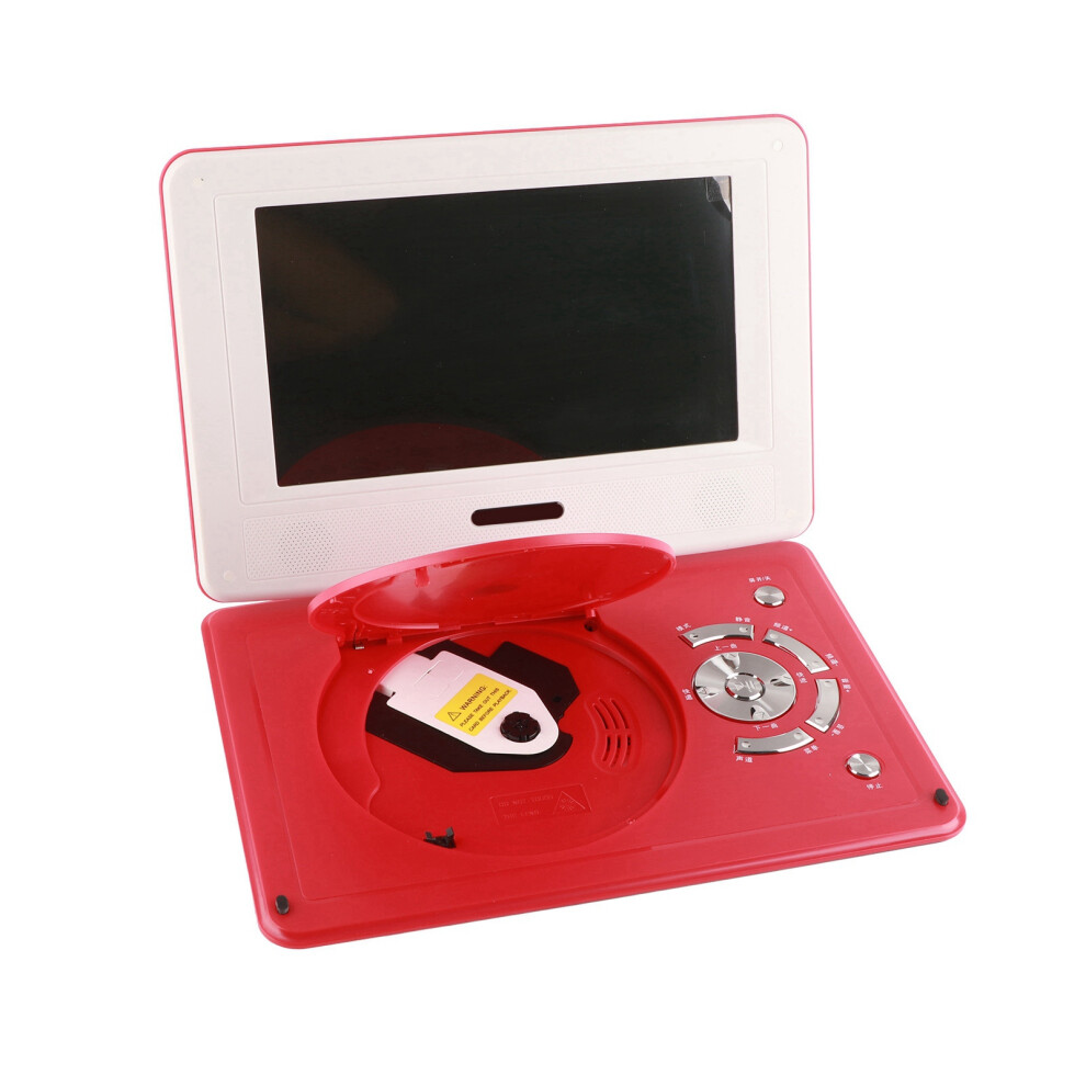 Lecteur DVD Full HD 1080p portable avec batterie rechargeable intégrée ...