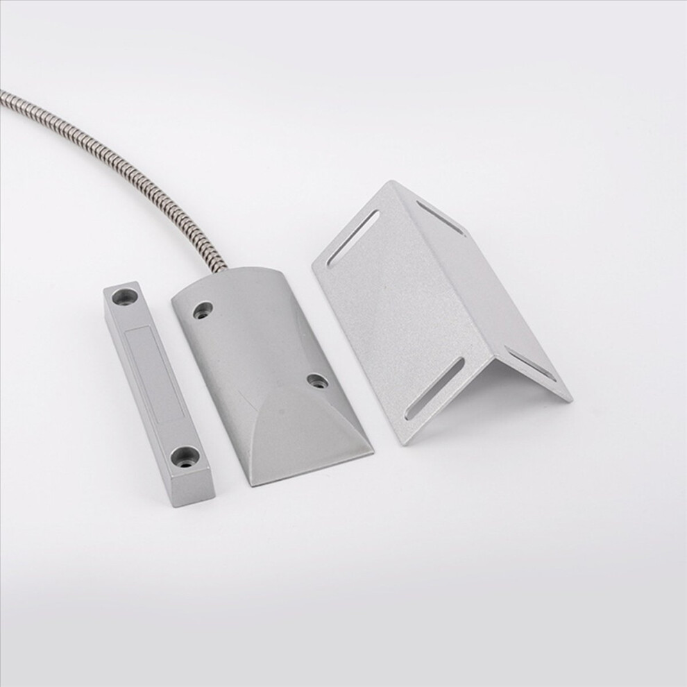 2X Magnetic Switch Alarm Sensor Overhead Garage Door Contacts with L ...