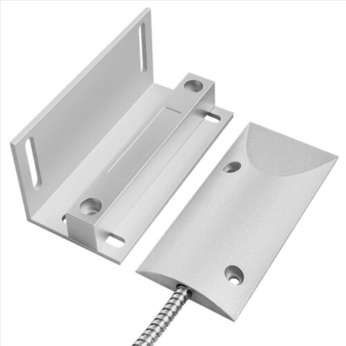 2X Magnetic Switch Alarm Sensor Overhead Garage Door Contacts with L ...