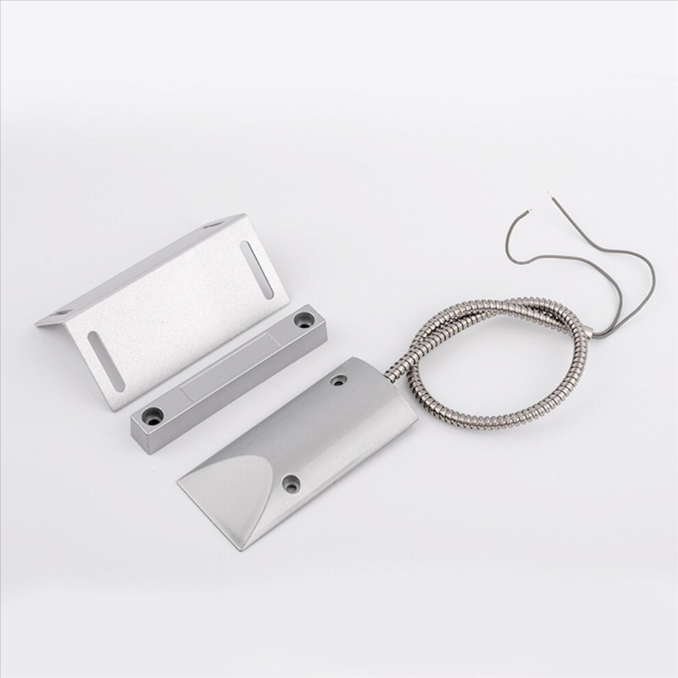 2X Magnetic Switch Alarm Sensor Overhead Garage Door Contacts with L ...