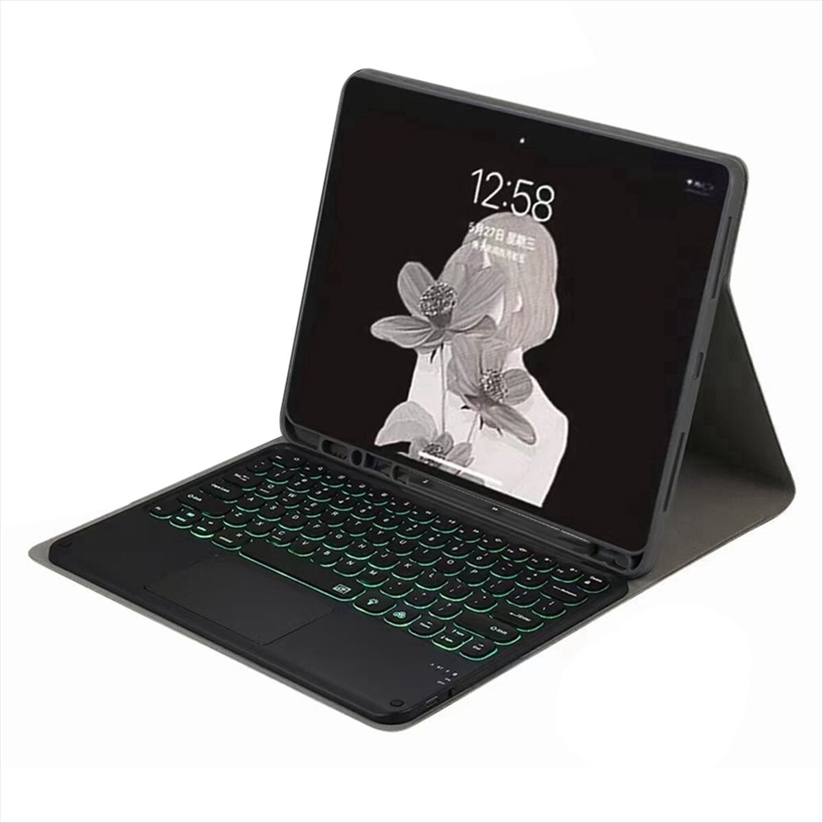 Étui pour Samsung Tab A9 11 pouces SM-X210 Plus avec clavier Bluetooth ...