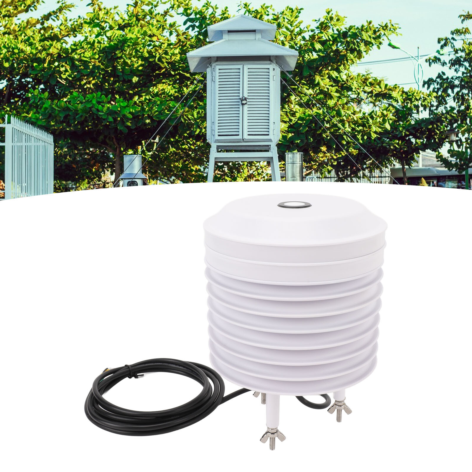 Kit Sensore Louver Stazione Meteorologica - Temperatura, Umidità, Luce ...