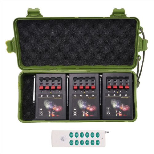 Firing System Machine 12 Cue Channel Cold Pyro Pyrotechnic Display Fuse ...