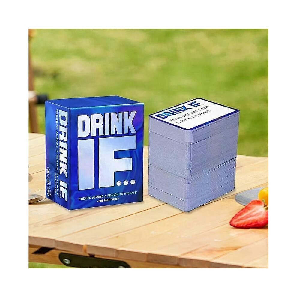 Risky Questions Drink IF Hilarious Adult Drinking Game Card for Games ...