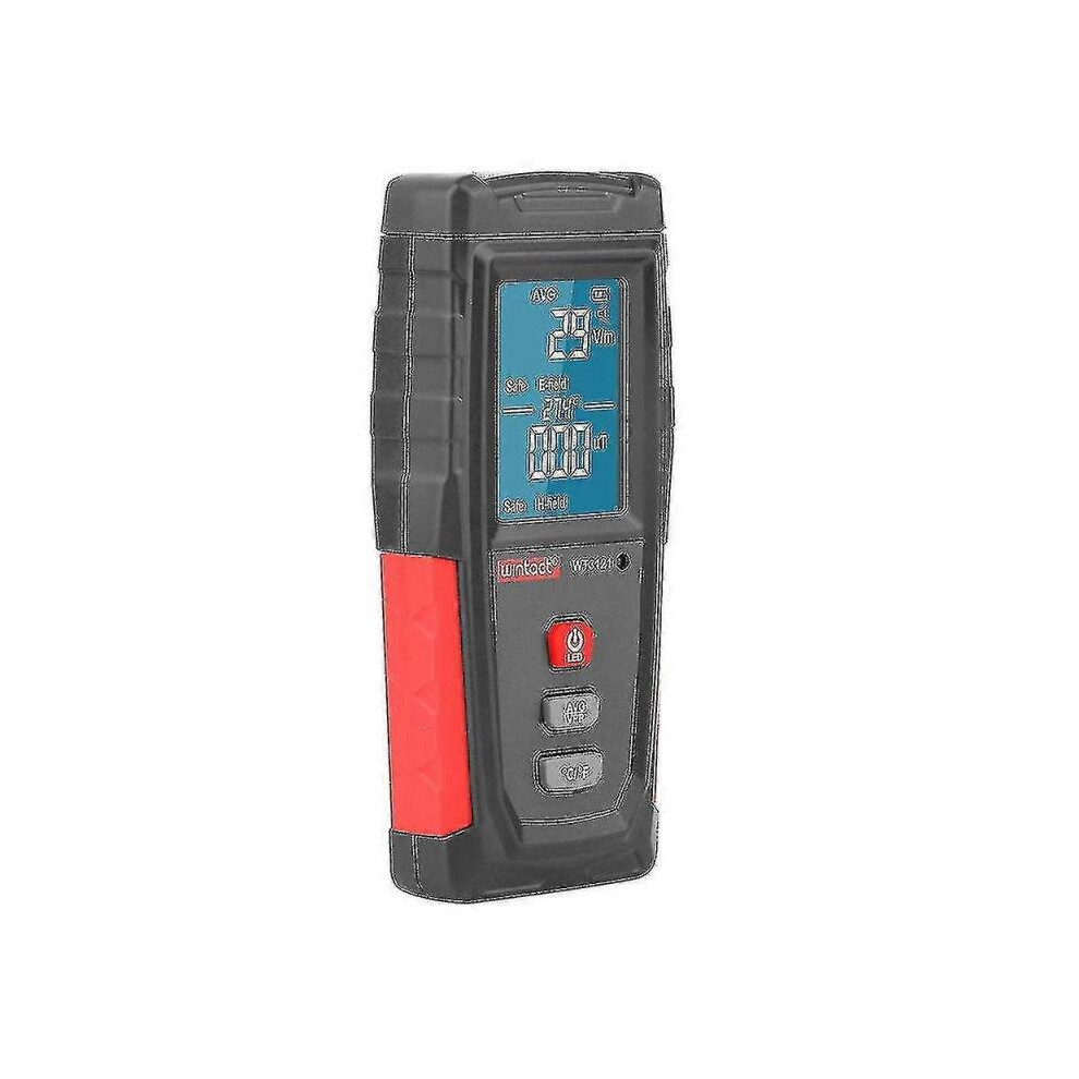 Electromagnetic And Magnetic Radiation Detector Lcd Emf Tester Meter ...