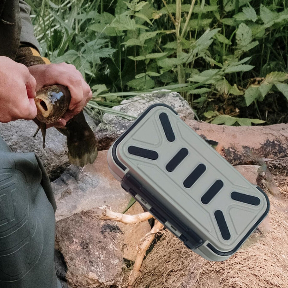 Plateaux de rangement pour matériel de pêche professionnel, boîtes à ...