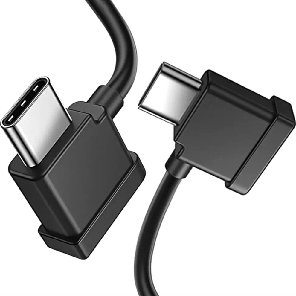 USB-C to Type-C Data Cable 15cm Right Angle Connector Cord for 2 Mini 2 ...