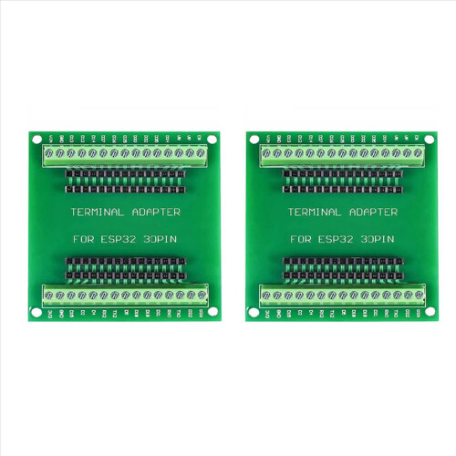 2X ESP32 Expansion Board 30Pin GPIO Breakout Board Compatible with 30 ...