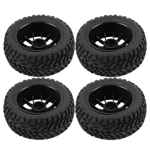Shock Resistant Rubber Tires with Sponge Inner Layer for RC Trucks ...