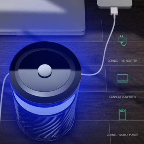 Portable Insect Killer With UV LED Light, Electric Bug Zapper That ...