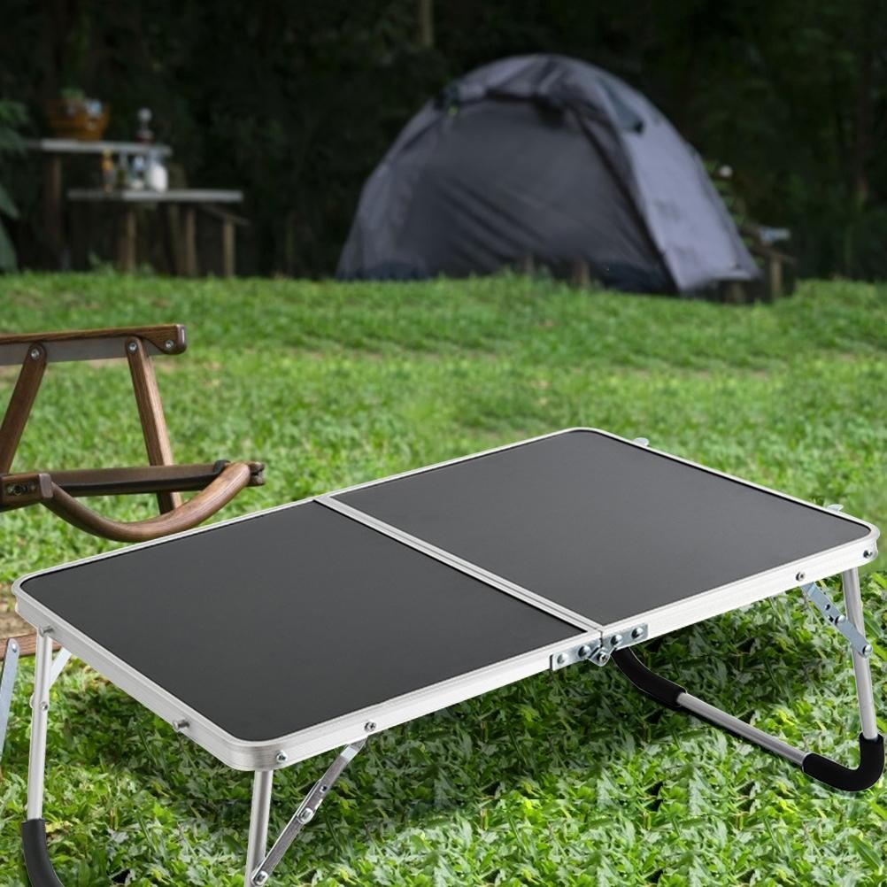 Conception compacte, table de camping pliante avec cadre stable et ...