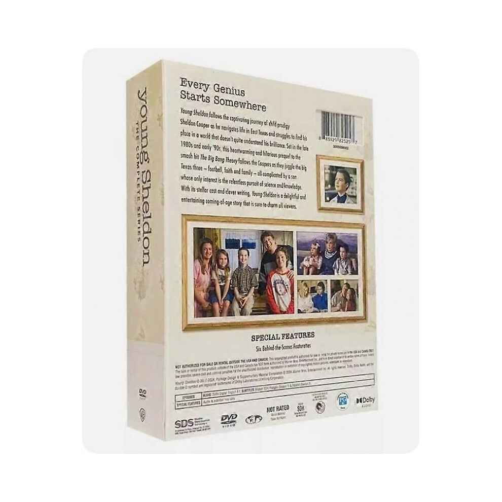 Young Sheldon: The Complete Series Season 1-7 english version (DVD ...