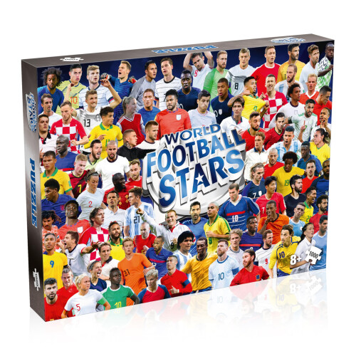 World Football Stars 1000 Piece Jigsaw Puzzle Game, Piece together ...
