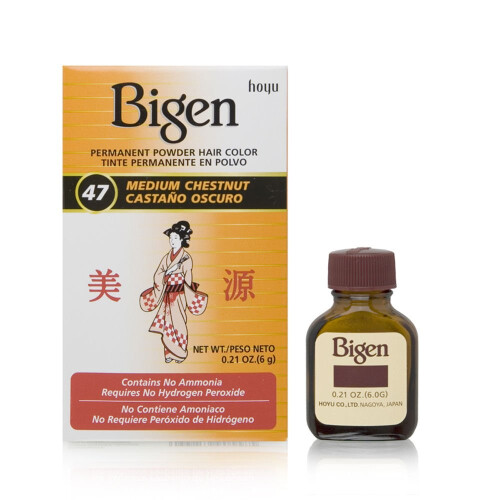 Bigen Powder Hair Color #47 Medium Chestnut, 0.21 on OnBuy