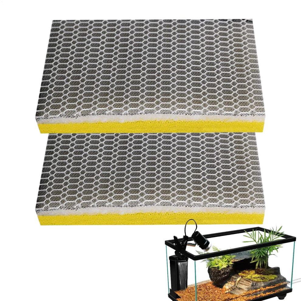 Aquarium Filter Fleece Set of 2, Flexible Roll Filter Mat for ...