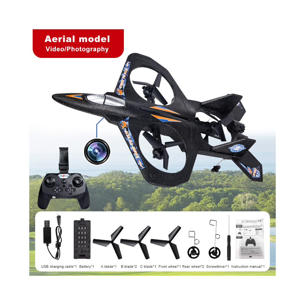 (ChinaHW35 Black W Camera) Aereo RC F22 Raptor Elicottero Aereo ...