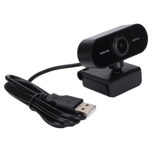 Webcam con autofocus e riduzione del rumore, Full HD 1080P, webcam USB ...