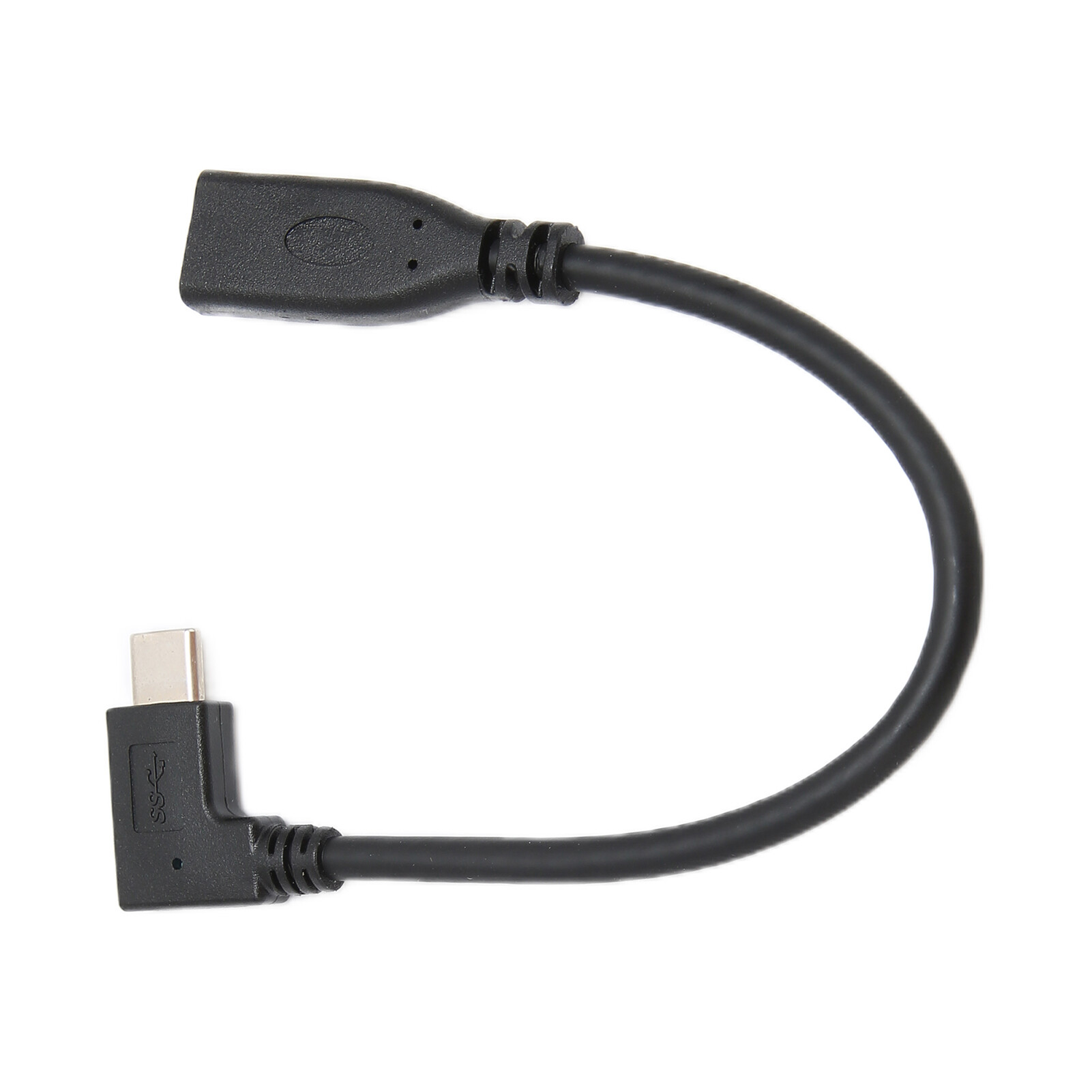 Câble d'extension USB-C coudé à droite et à gauche, transfert de ...