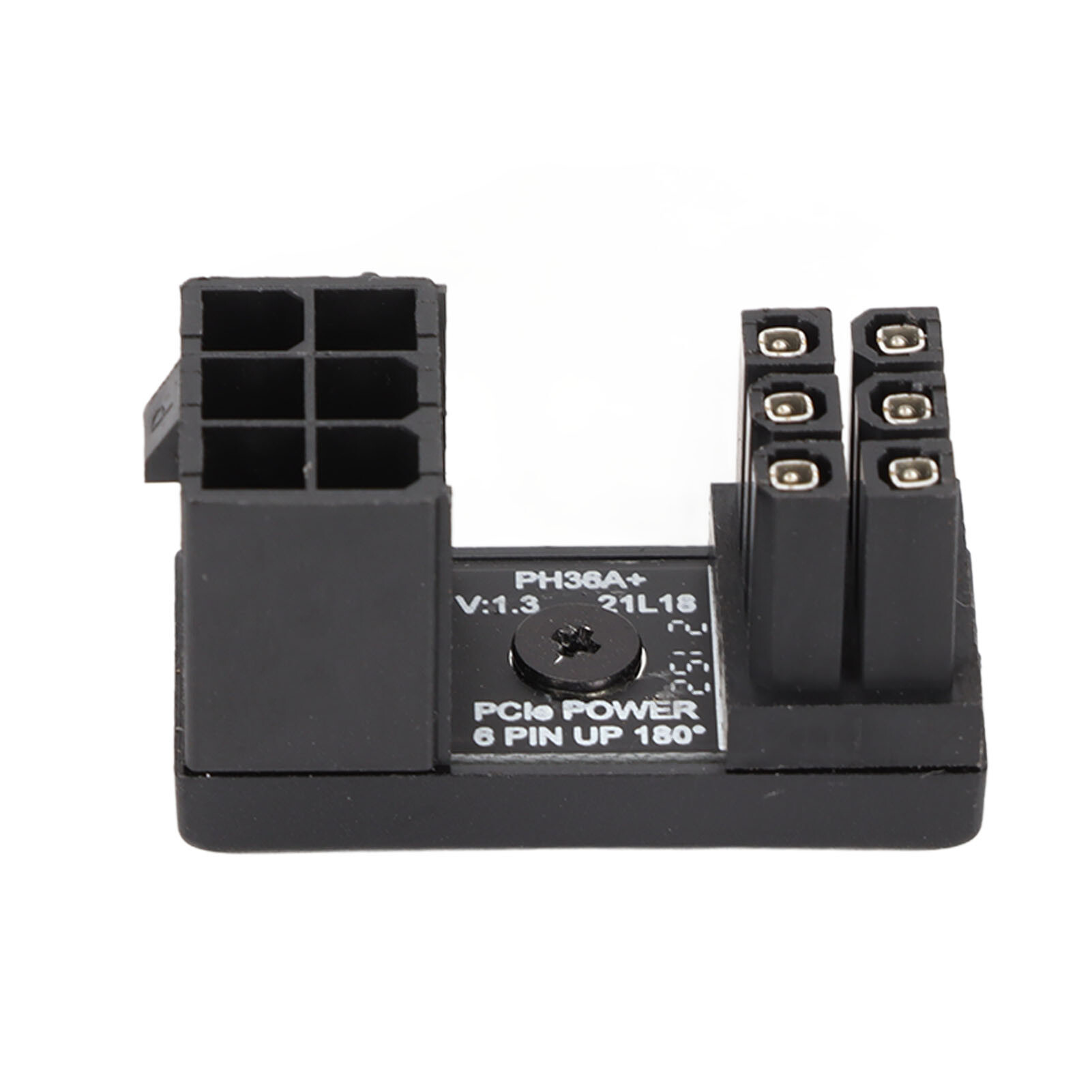 ATX Power Adapter for Graphics Card, U Turn Design Angled Connector ...