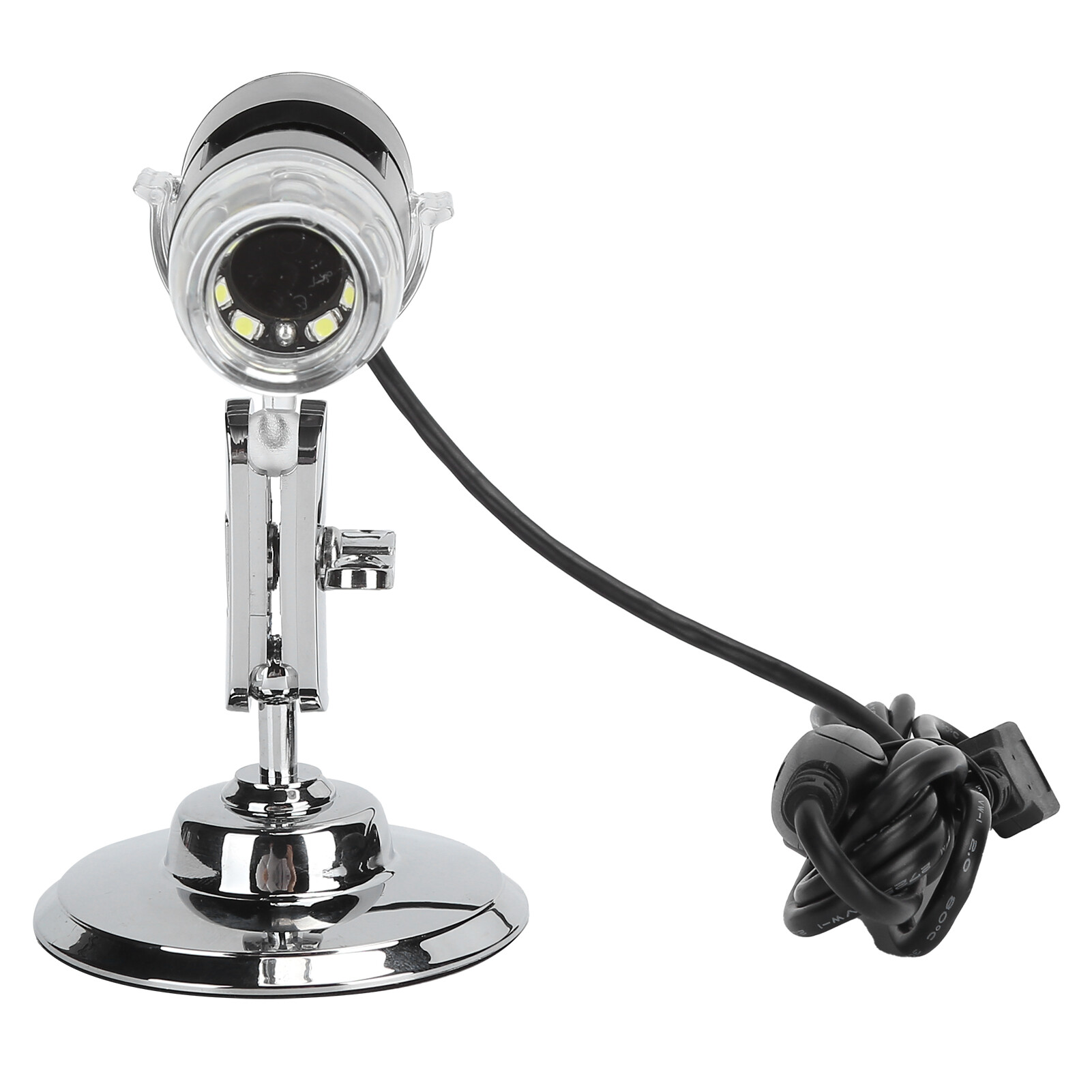 Microscope numérique USB 2.0 avec endoscope à grossissement 1600x ...